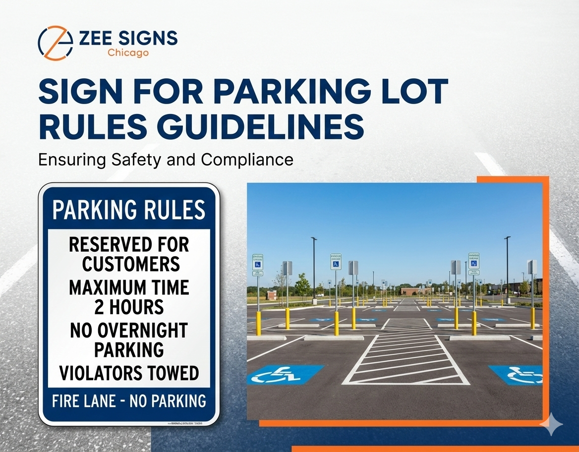 Sign for Parking Lot: Rules, Types & Installation Guidelines